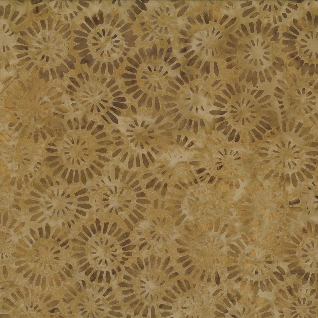 Eob~wilmington Prints - Summer Batik 2020 - Parasols - Golden Brown ...