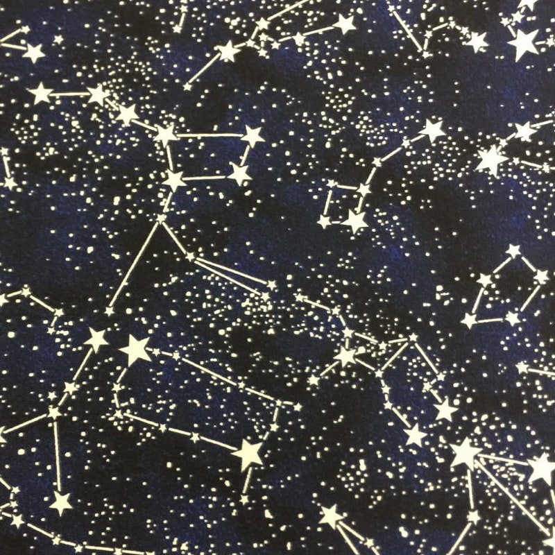 Constellation Fabric - Etsy