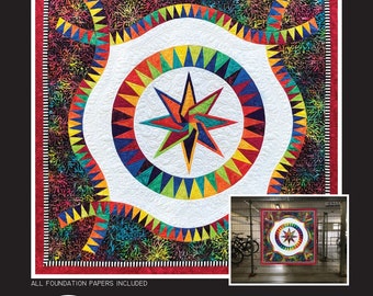 Jdj Luminosity PATTERN ONLY for Paper Pieced Quilt Pattern by - Etsy