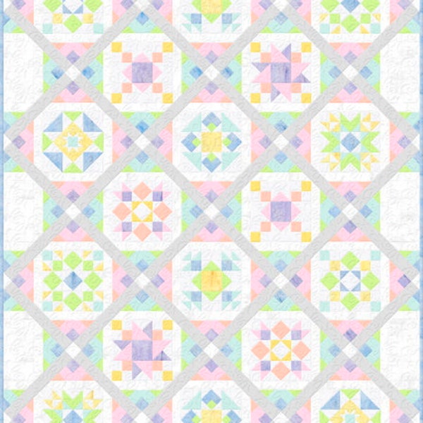 Pastel Quilt - Etsy
