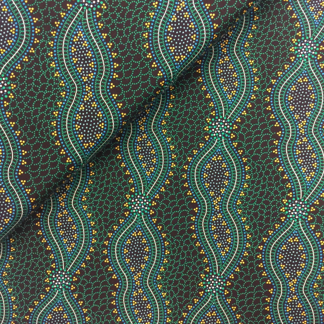 M & S Textiles Aboriginal Bush Spinifex Green by - Etsy