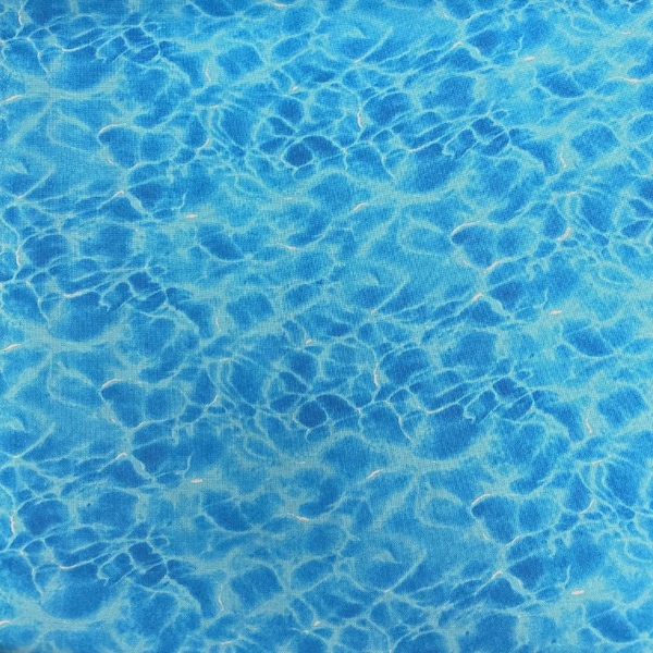 Ocean Blue Fabric - Etsy