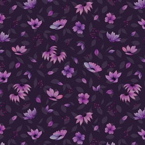 Quilt Kit~botanical Magic~64.5" X 82.5" Watercolor Floral Twin Quilt ...