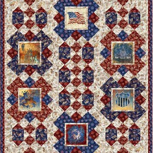 EOB - Quilting Treasures - Liberty Glory Freedom - Flag Toss - Digital ...