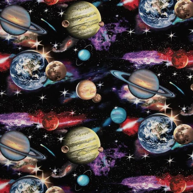 Space Fabric - Etsy