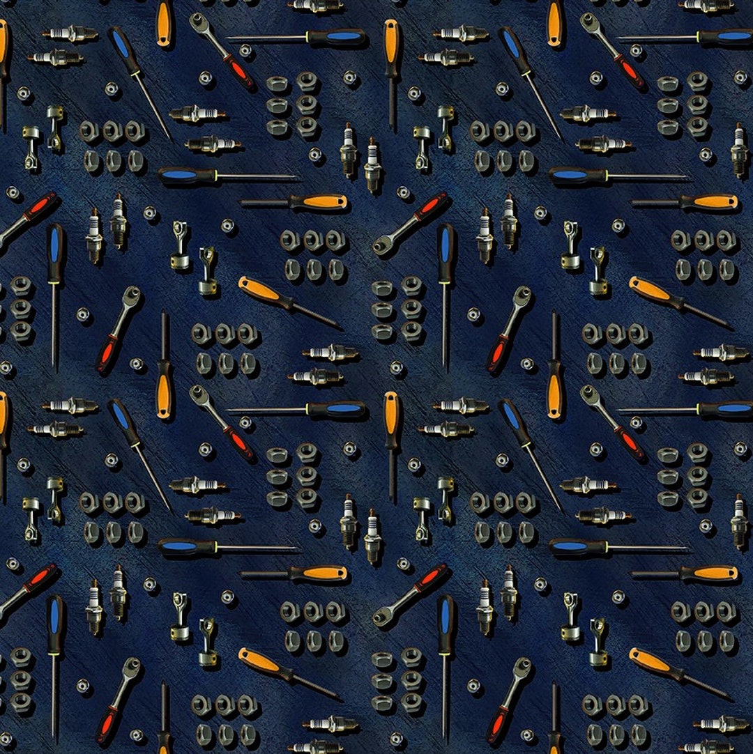 Eob~blank Quilting~live to Ride~tools~blue~cotton Fabric by the Yard or ...