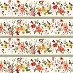 Quilt Kit~blessed by Nature~99" X 109" English Garden Floral Queen Size ...