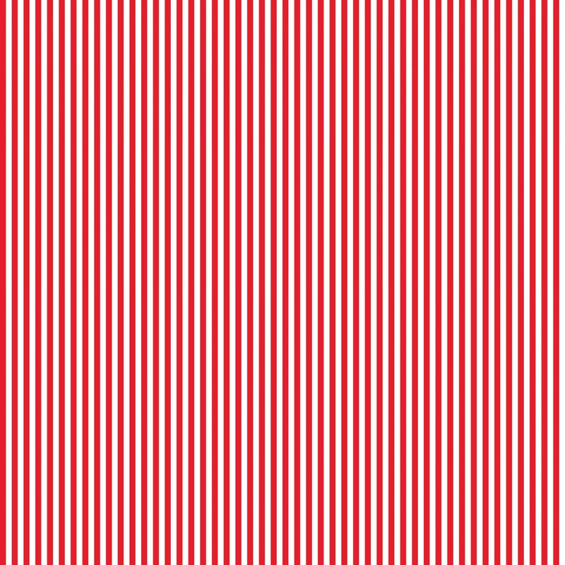 Red and White Striped Fabric - Etsy