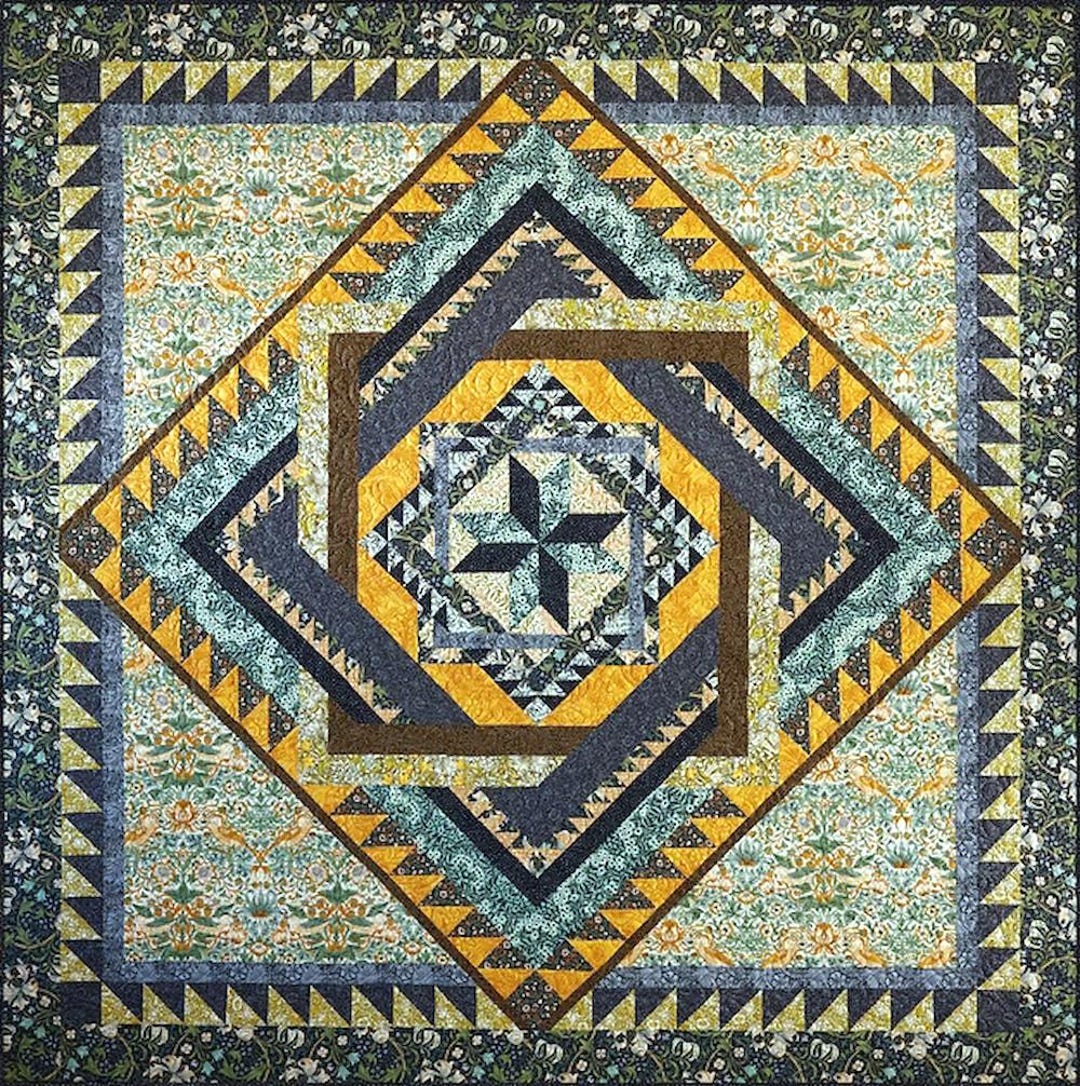 Free Spirit~entangled~76"x76" Buttermere by the Original Morris & Co ...