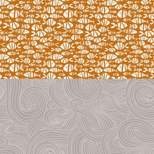 Quilt Kitwater Babies54 X 64 Sea Creature Panel Quilt includes Fabric ...