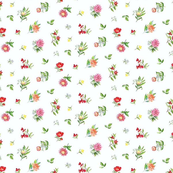 Mini Fabric Flowers - Etsy