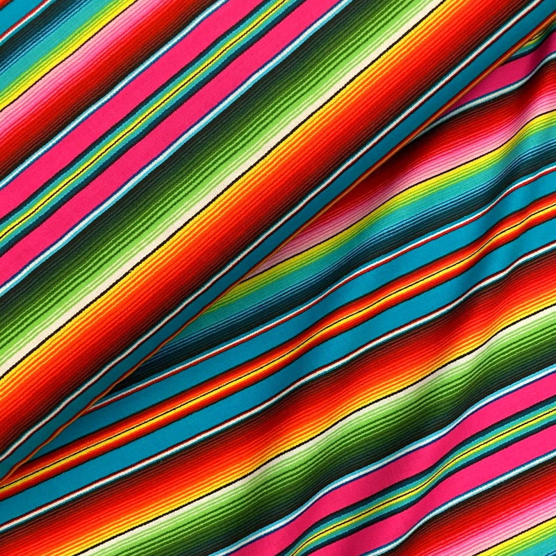 Mexican Fabric by the Yard - Etsy