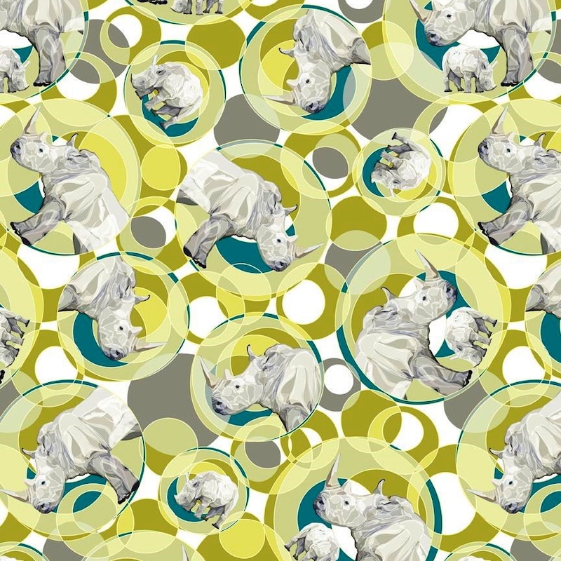 Rhino Fabric - Etsy