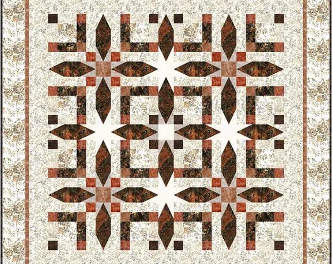 Quilt Kit~2m~80" X 80" Jelly Fish Batik Block Quilt (includes Pattern ...