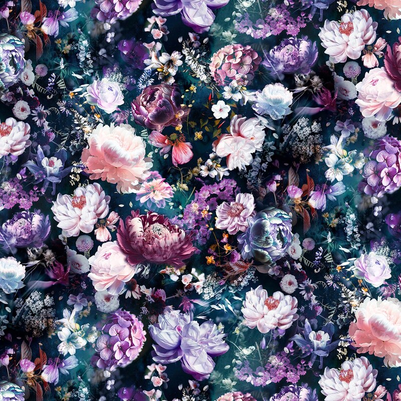 Botanical Fabric - Etsy