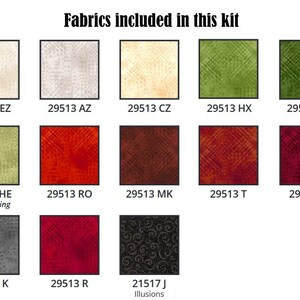 Quilt Kit~a Wintry Mix~54" X 64" Vertex Winter Block Throw Quilt ...