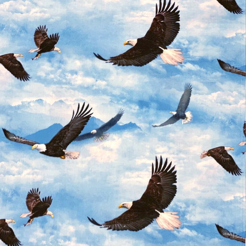 Eagle Fabric - Etsy