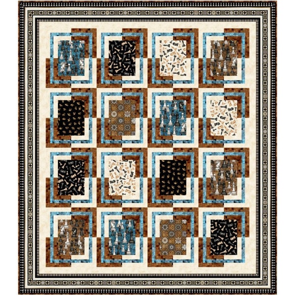 Chess Quilt Pattern - Etsy
