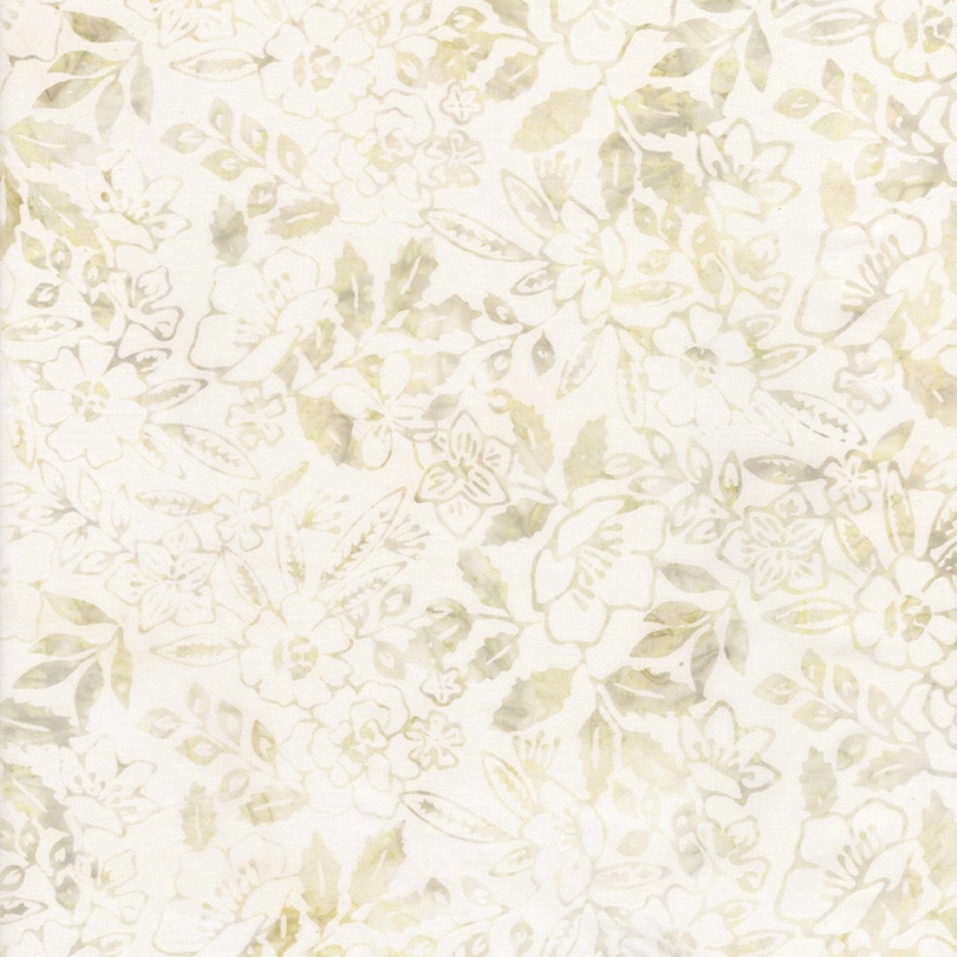 Timeless Treasures~tonga Windsong~tropical Flowers Bouquet~peace~cotton ...