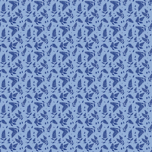 Bluebonnet Fabric - Etsy