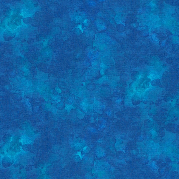 Timeless Treasures Sapphire Fabric - Etsy