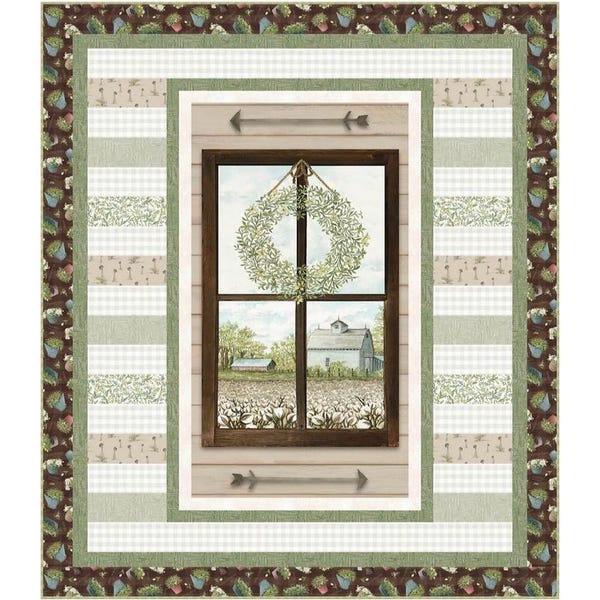 Windows Quilt - Etsy