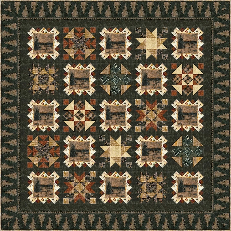 Wilderness Quilt Kit - Etsy