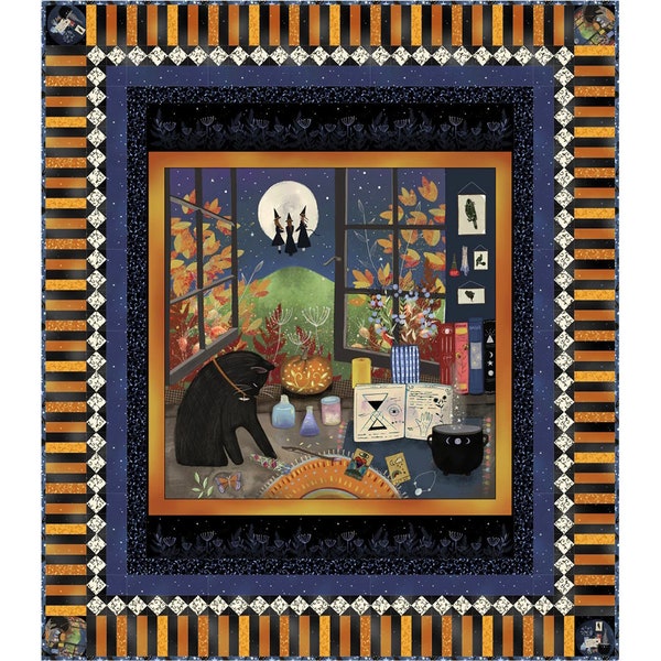 Halloween Quilt Kit - Etsy