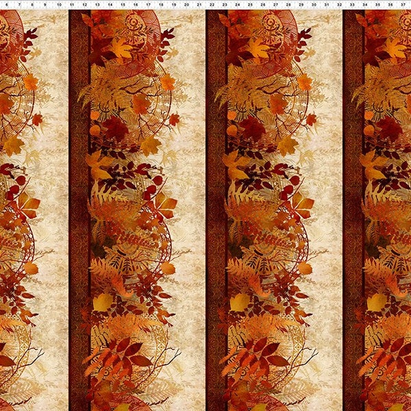 Border Print Fabric - Etsy