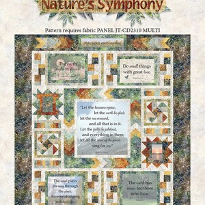 Quilt Kitnatures Symphony65.5 X 74.5 Tonga Windsong Batik and Panel ...