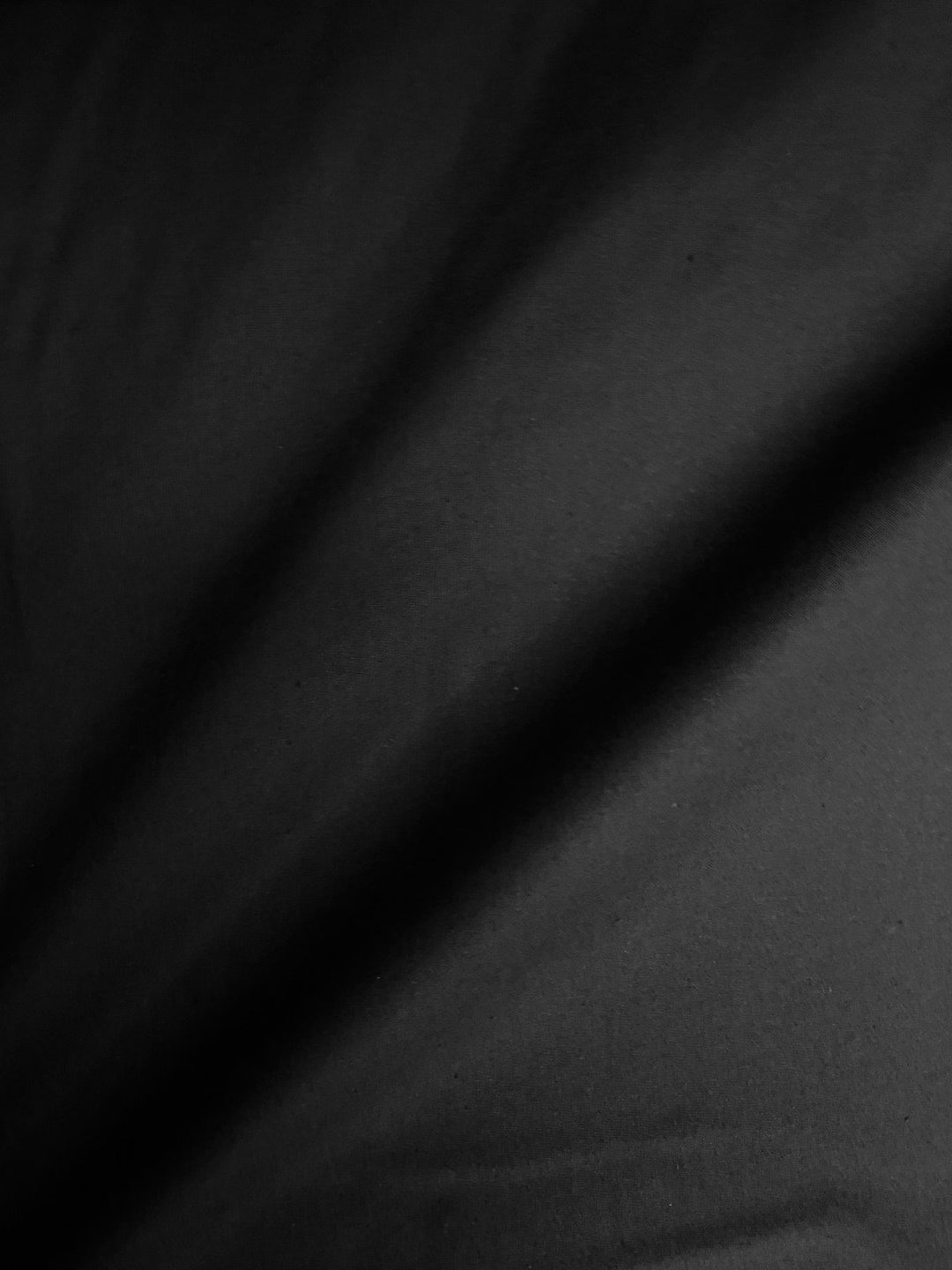 Black Mask Fabric~preshrunk 45"~160 Thread Count~black~cotton ...