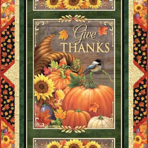 Thanksgiving Quilt - Etsy