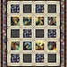 Quilt Kit~multi Window Quilt~64.5" X 76.5" Dragon Fyre Block Throw ...