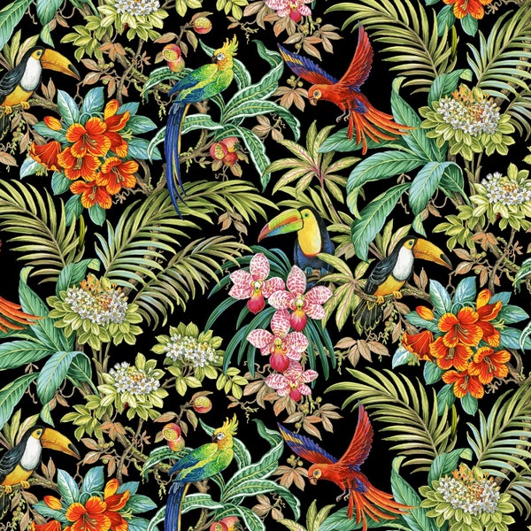 Rainforest Fabric - Etsy