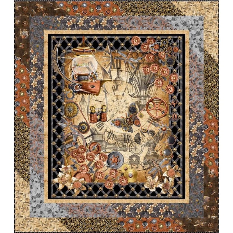 Steampunk Quilt Kit - Etsy
