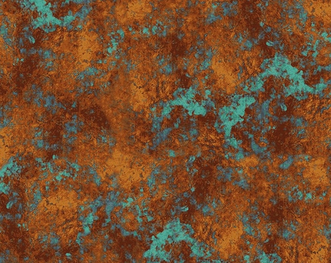 Henry Glass~crow-mazing~texture~rust~cotton Fabric by the Yard or ...