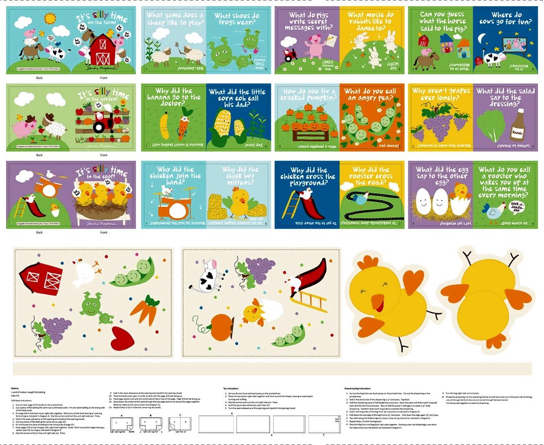 Studio E~huggable & Lovable Books 14~36" It's Silly Time Soft Book ...