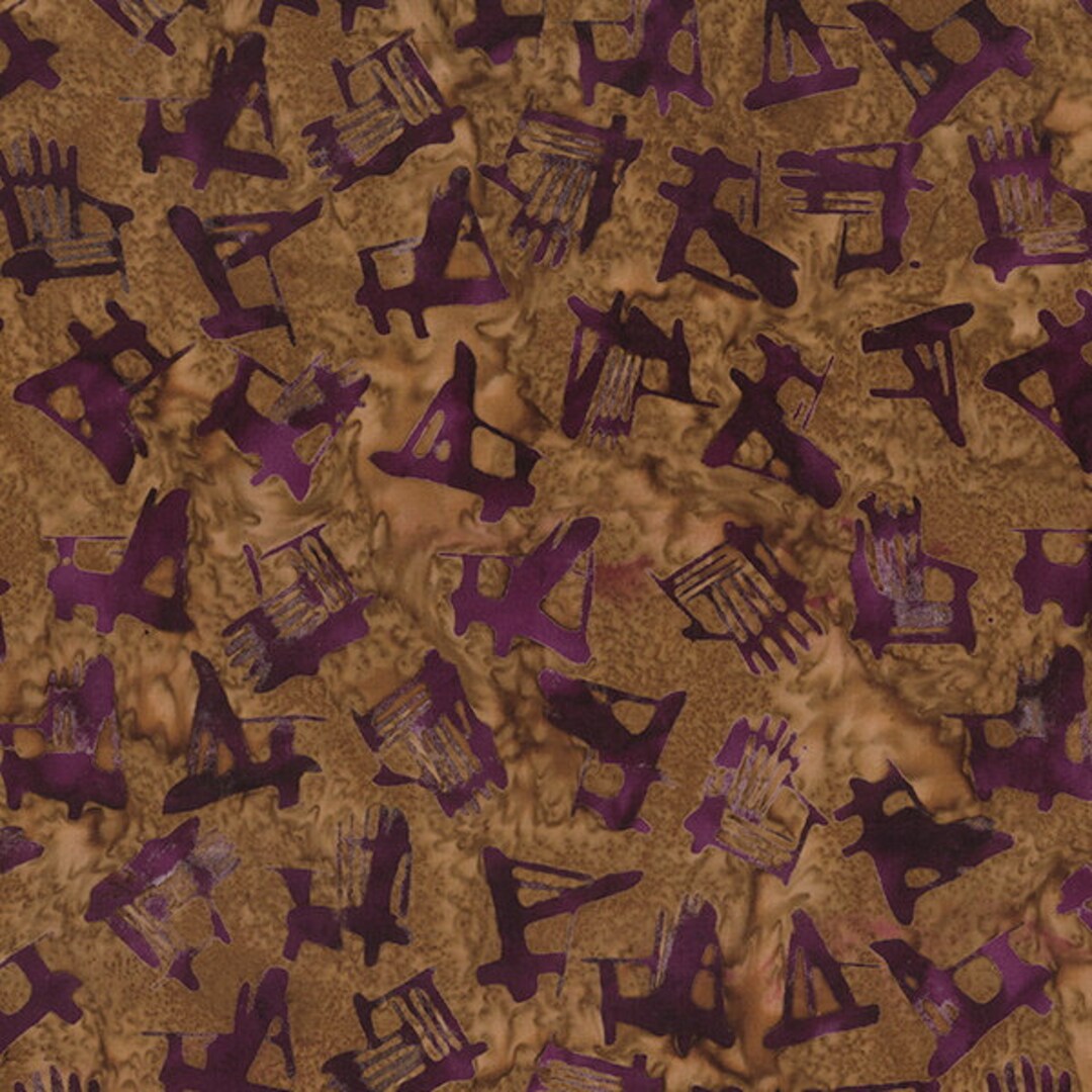 Banyan Batiks~canoe Lake~tossed Chairs~sponge Toffee~cotton Batik ...