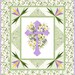 Quilt Kit~lily Frame~51" X 57" Spring Awakening Panel Throw Quilt ...