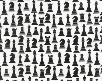 Chess Fabric | Etsy