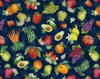 Fresh From the Grove Fabric - Etsy