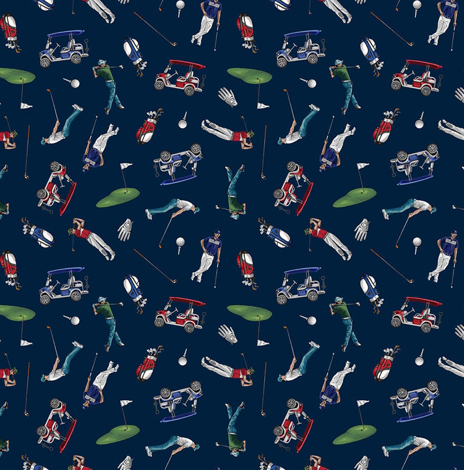 Quilt Kit~fantastic Fairway~61" X 73.5" Hole in One Argyle Golf Throw ...