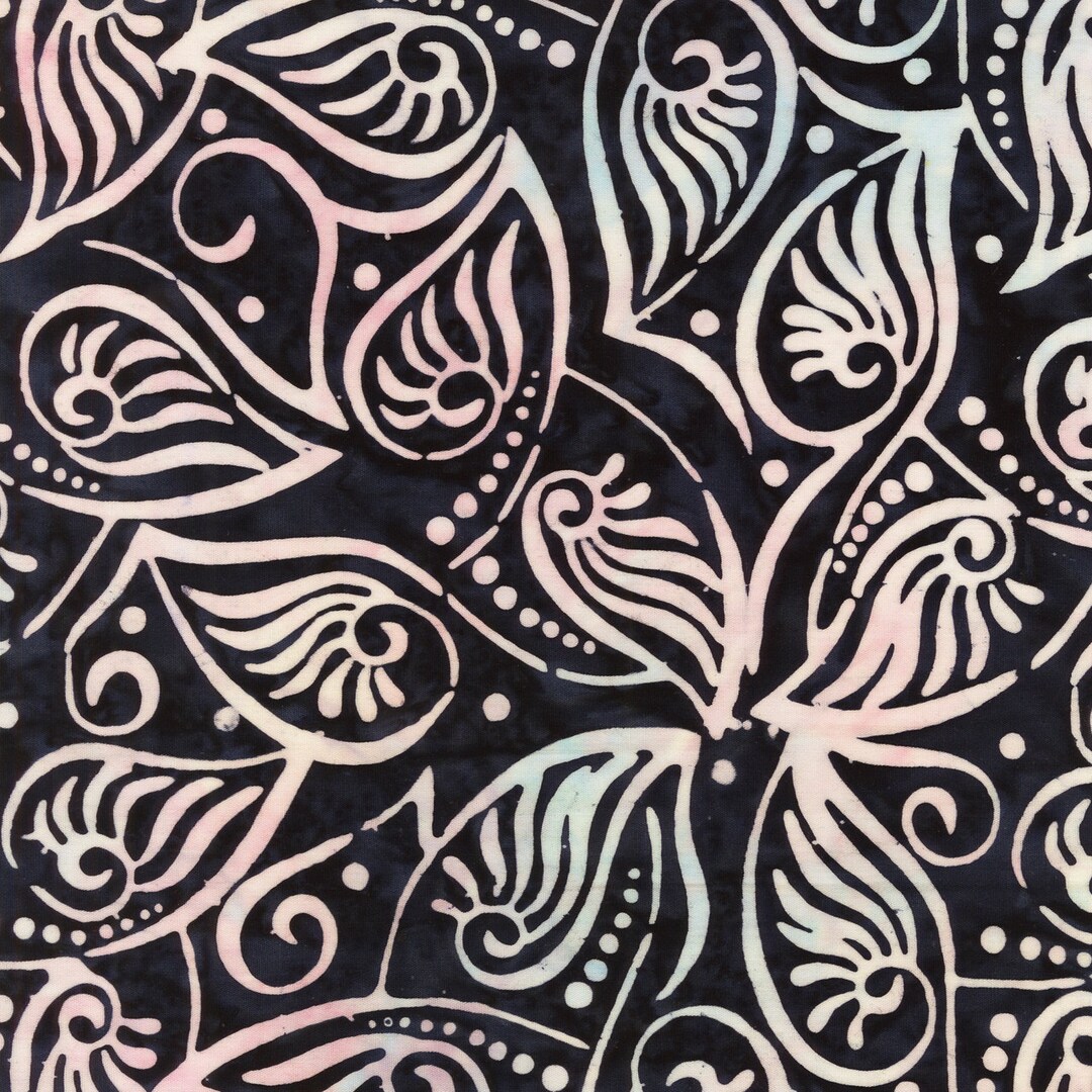 Anthology Mary Inman Spotted Leaves Charcoal (bluish Cast & Touch of ...