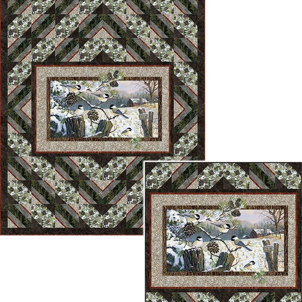 Winter Chickadee - Etsy