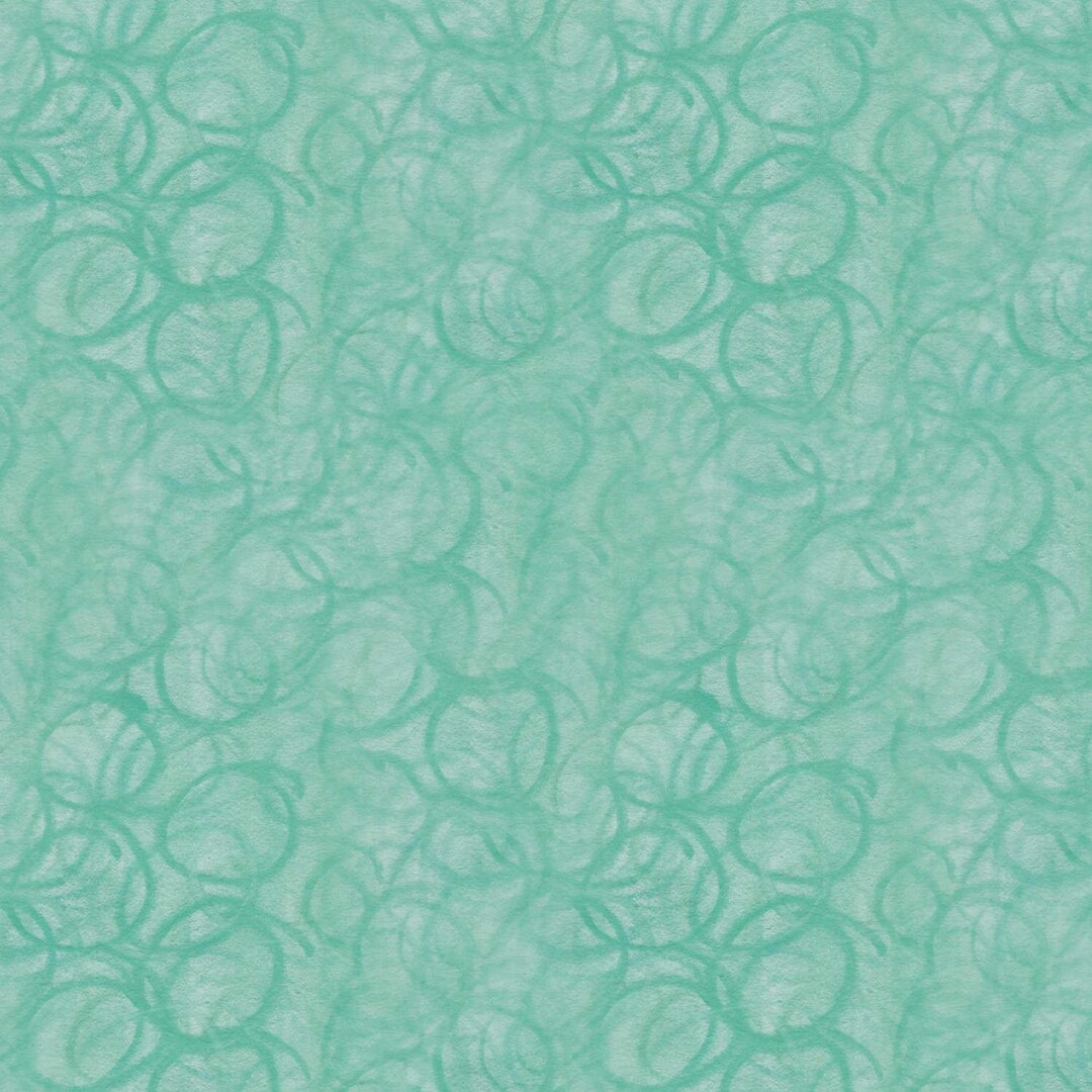 P&B Textiles Still Life Circle Texture Mint Cotton Fabric by the Yard ...