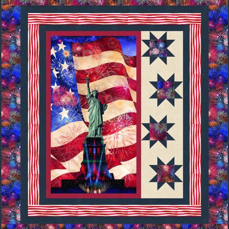 America 250th Quilt Pattern - Etsy