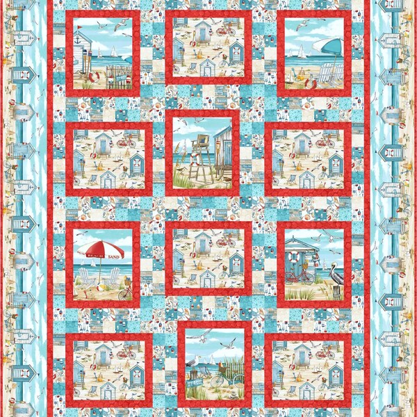 Beach Quilt - Etsy