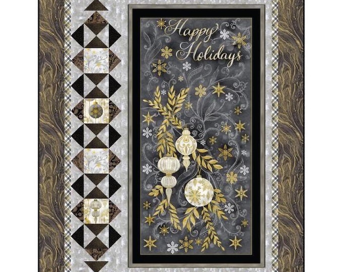 Quilt Kit~stellar View~56" X 74" Holiday Style Christmas Deer Panel ...
