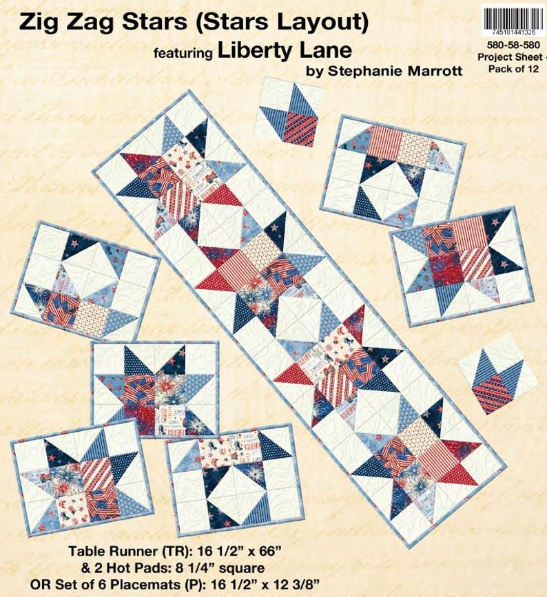 Wilmington Prints Liberty Lane Patriotic Diagonal Stripe - Etsy