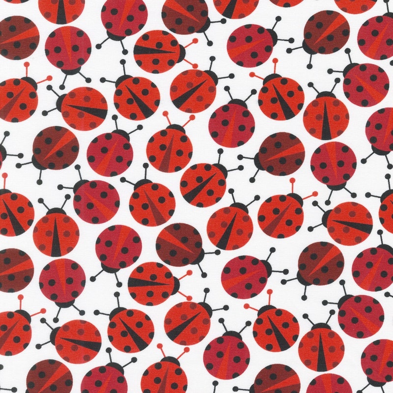 Ladybug Fabric - Etsy